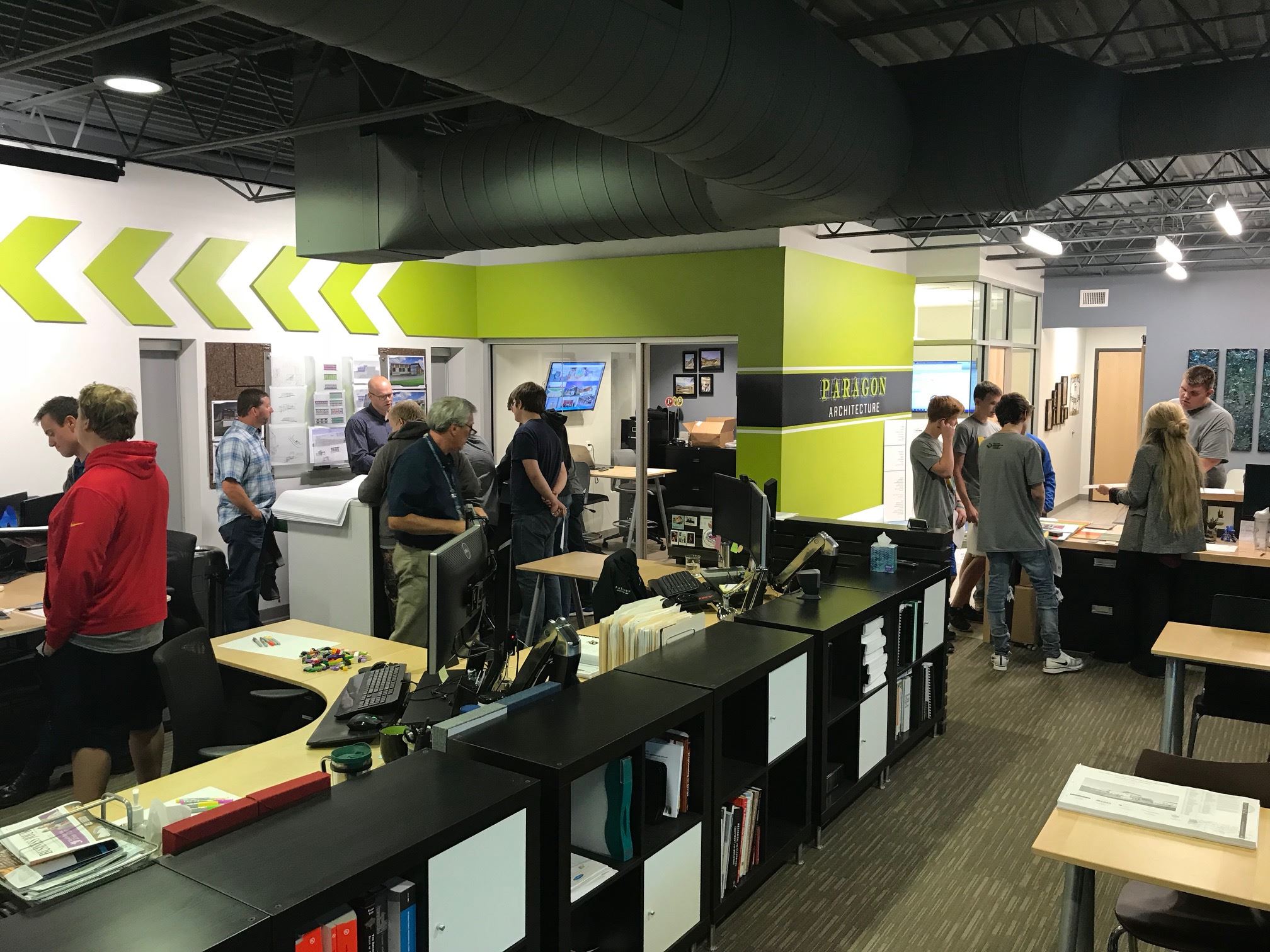 Paragon Architecture hosts ACE Mentor Program Visit - Paragon Architecture