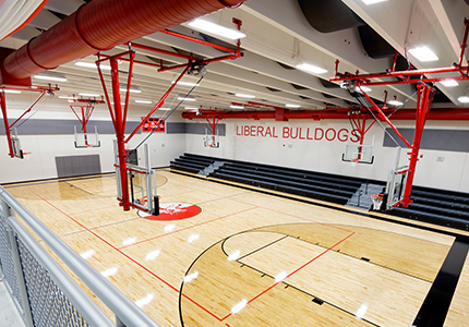 Liberal School District // High School Gymnasium - Paragon Architecture